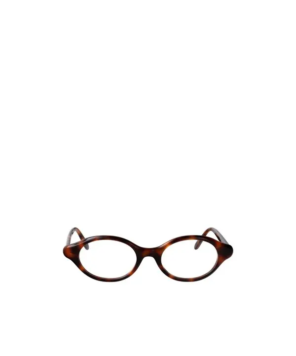 Loewe Oval Frame Eyeglasses - Brown