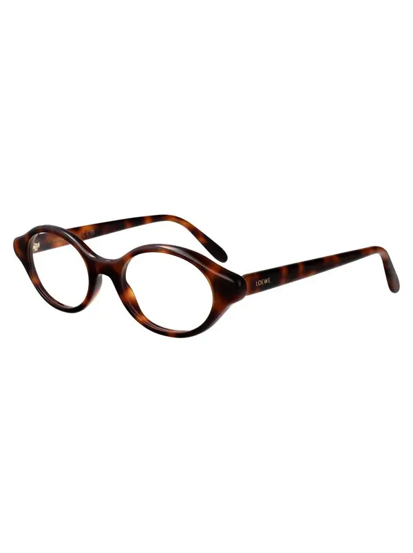 Loewe Oval Frame Eyeglasses - Brown