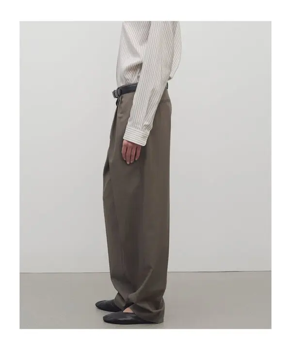 THE ROW Bryce Trousers In Wool And Silk