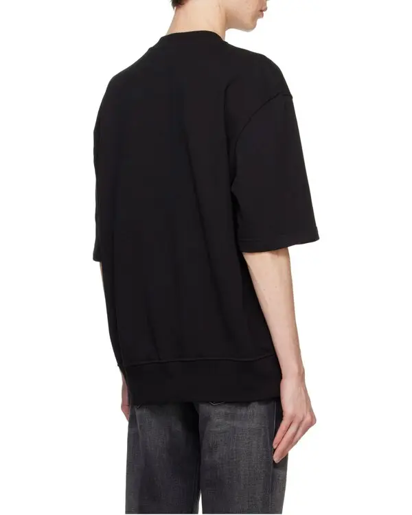 DIESEL® Oval D Logo-plaque Cotton T-shirt