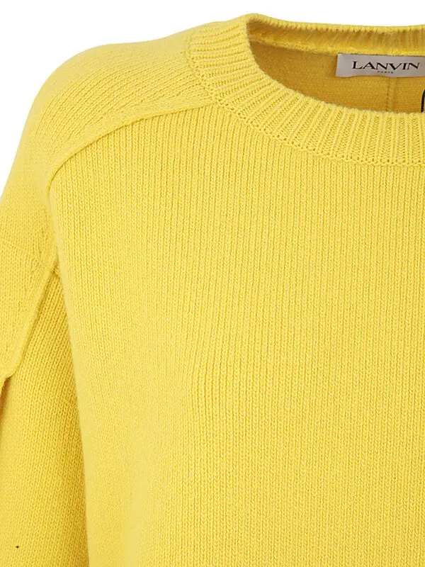 LANVIN Round Neck Long Sleeve Sweater