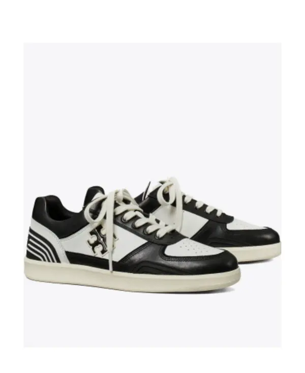 Tory Burch Clover Court Two-tone Sneakers