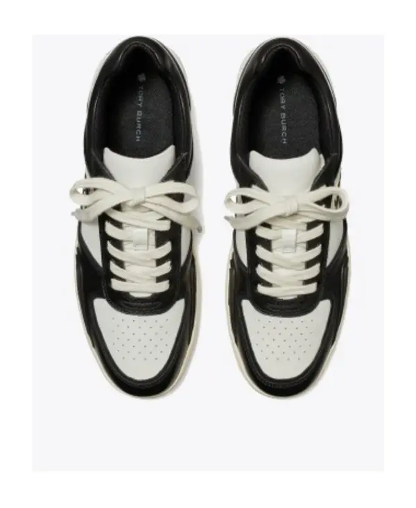 Tory Burch Clover Court Two-tone Sneakers