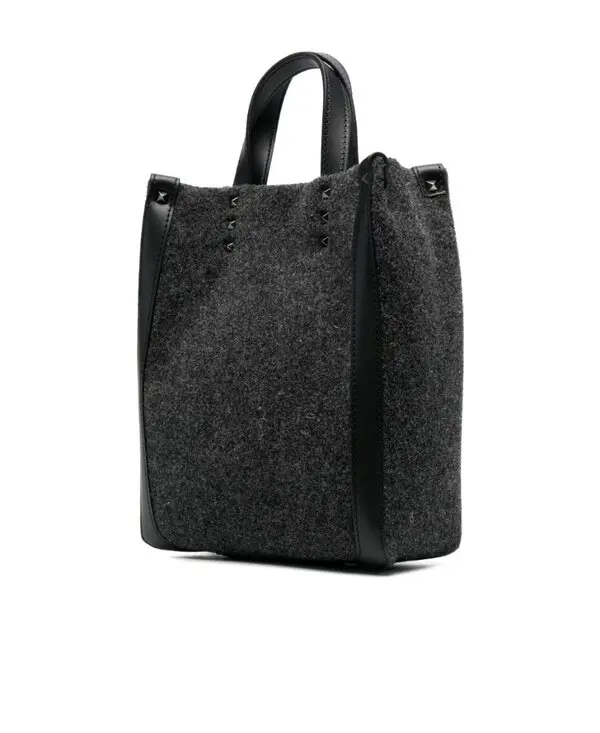 Valentino Garavani Rockstud Embellished Logo Tote Bag