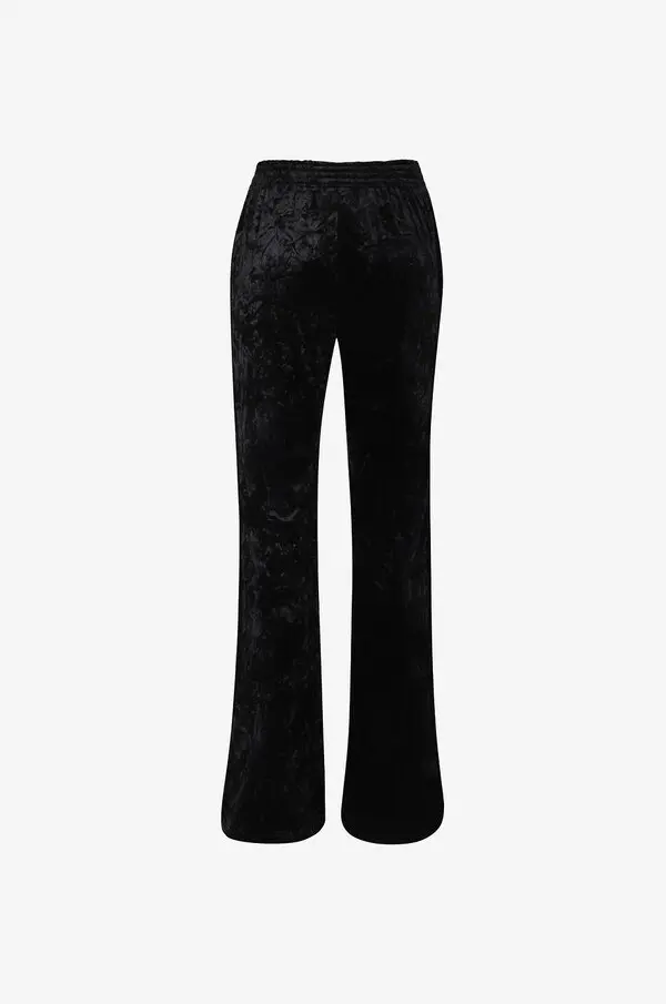 Saint Laurent Wide-leg Velvet Trousers