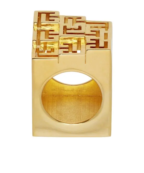 Balmain 3d Multi Pb Ring - Gold