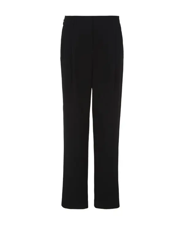 Giorgio Armani Belt Ring Casual Pants - Black