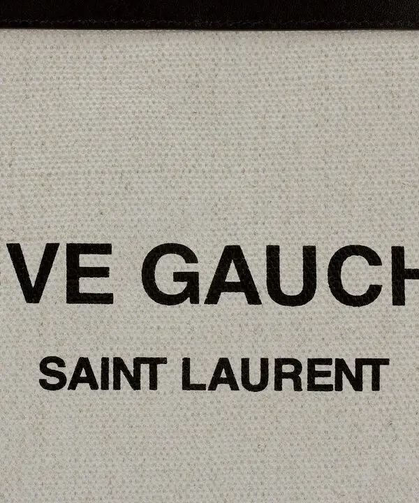Saint Laurent Rive Gauche Pouch - Nude