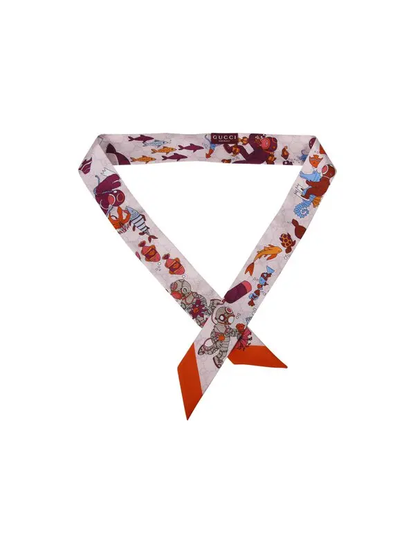 Gucci Printed Ribbon