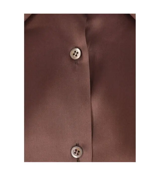 Dries Van Noten Long Sleeve Shirt - Brown