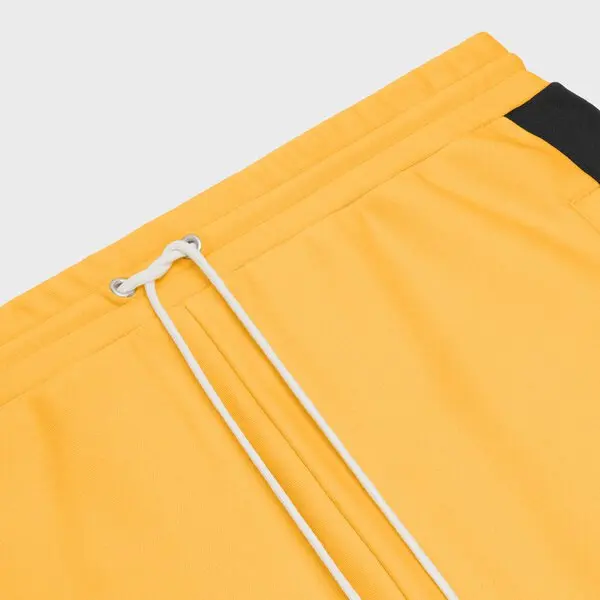 Celine Double-sided Plain Knitted Button Sweatpants