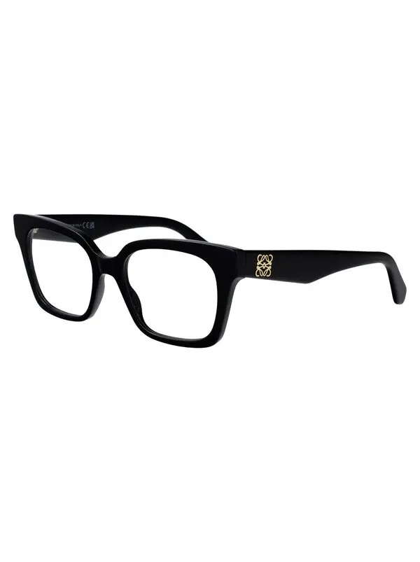 Loewe Full Rim Rectangle Eyeglasses - Black