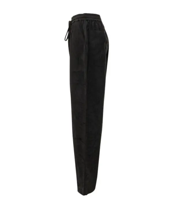 Studio Nicholson Drawstring Straight-leg Trousers - Black