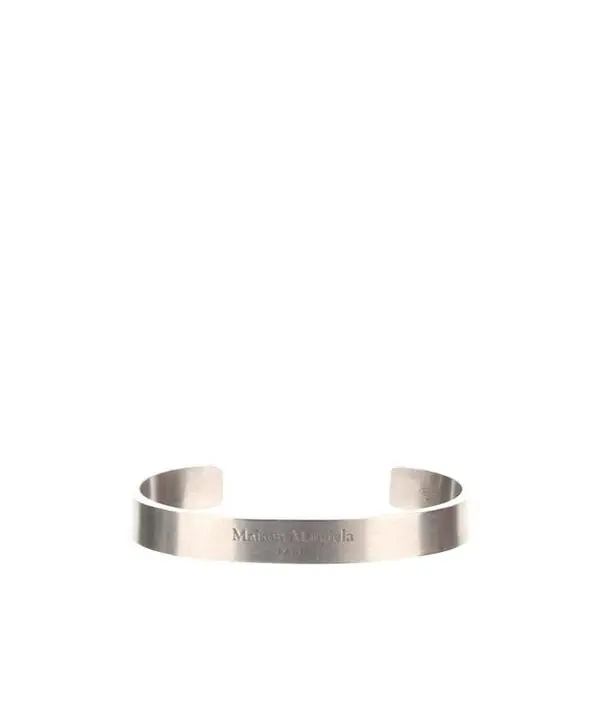 MAISON MARGIELA Wide Cuff Bracelet - White
