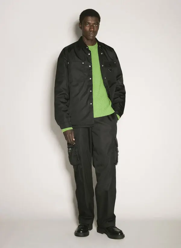 Prada Long-sleeve Crewneck Jumper
