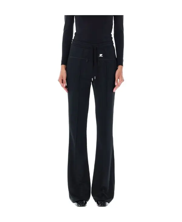 COURREGES Courrèges Interlock Drawstring Bootcut Pants