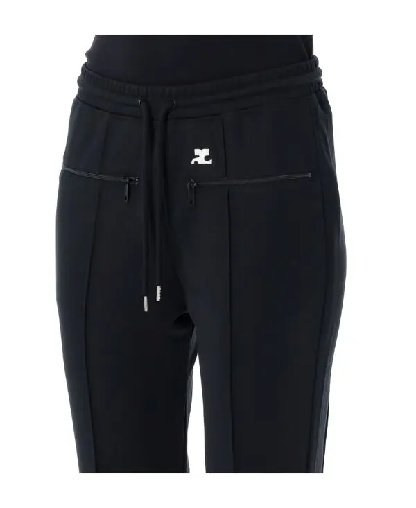 COURREGES Courrèges Interlock Drawstring Bootcut Pants