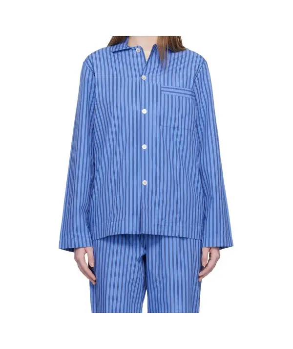 TEKLA Striped Pajama Shirt