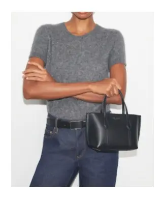 Tory Burch Mini Perry Tote Bag - Black
