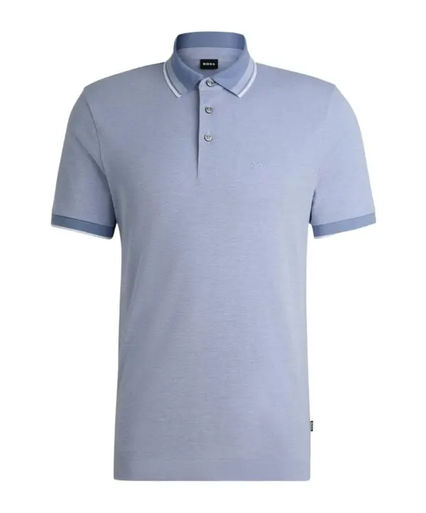 Hugo Boss Logo-embroidered Polo Shirt
