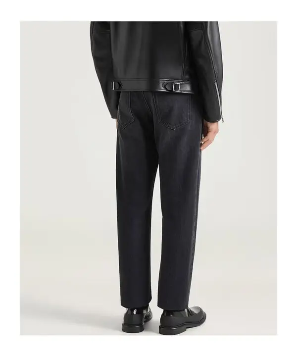 Givenchy Logo-patch Denim Jeans - Black