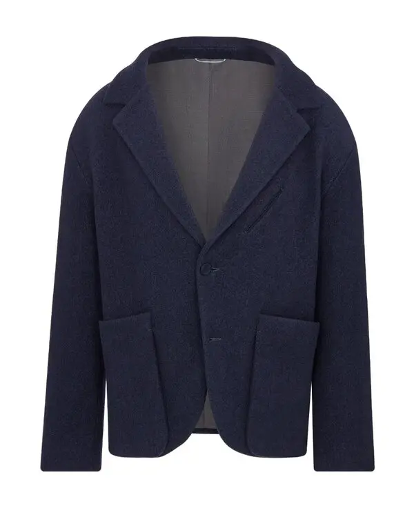 Dior Off-the-shoulder Jacket With Angled Lapels