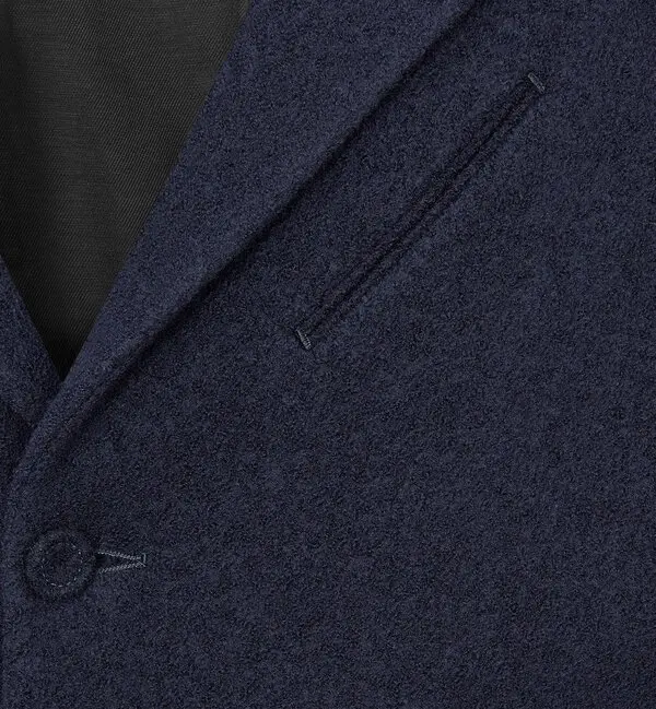 Dior Off-the-shoulder Jacket With Angled Lapels
