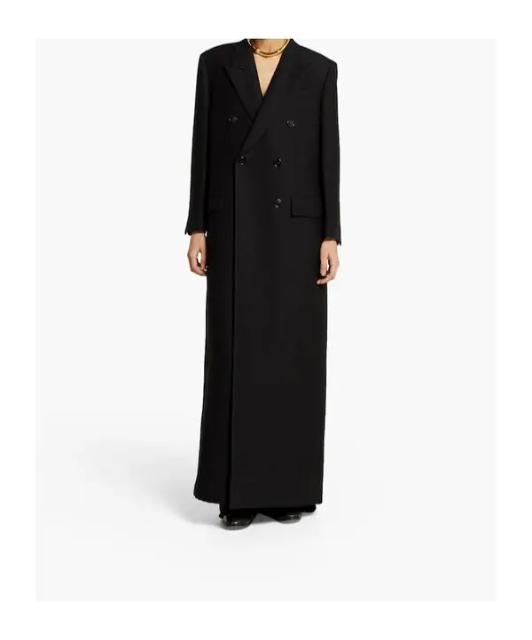 Gucci Gg Crêpe Double-breasted Coat