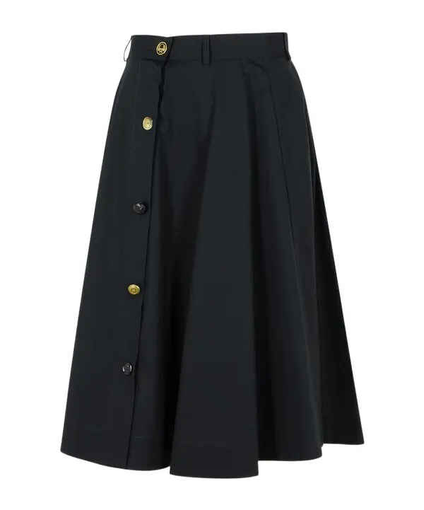 Moschino Button Detailed Skirt