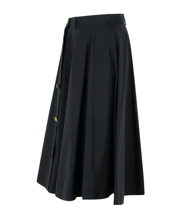 Moschino Button Detailed Skirt