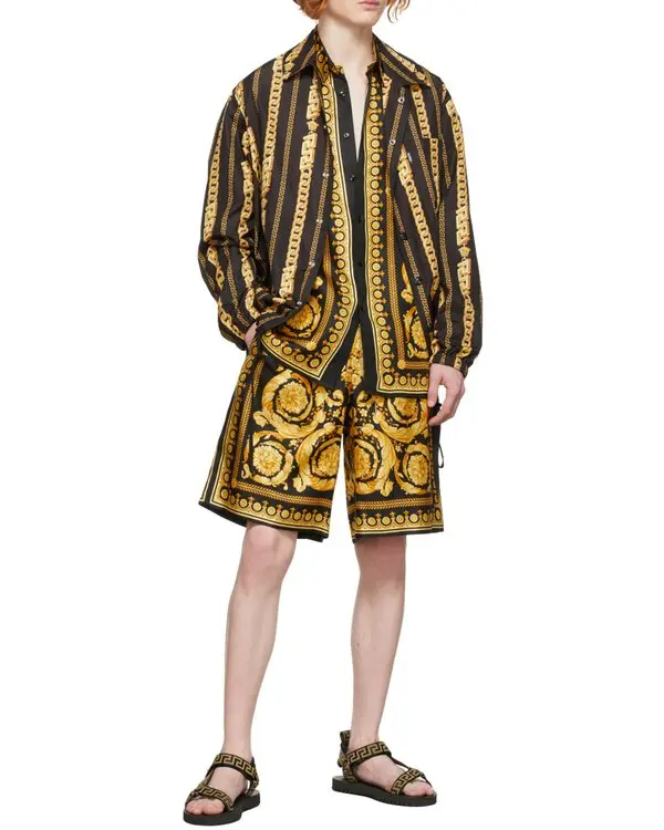 Versace Barocco Printed Shirt