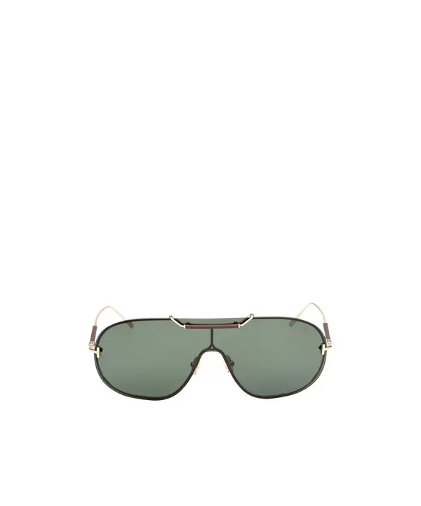 TOM FORD Shield Frame Sunglasses - Gray