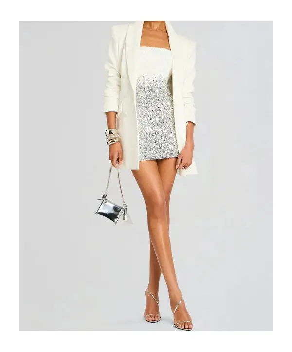 Retrofete Katalina Sequined Mini Dress