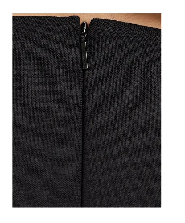 FERRAGAMO Sleeveless Corseted Midi Dress