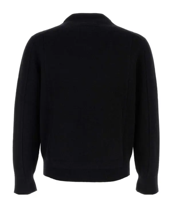 Zegna Crewneck Knitted Jumper - Black