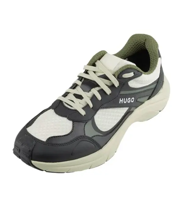Hugo Boss Round Toe Lace-up Low Top Sneakers
