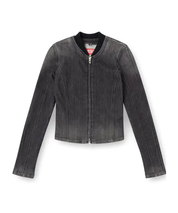 DIESEL® De-gary-d Zip-front Cropped Jacket