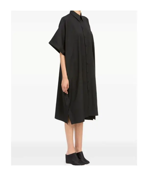 MAISON MARGIELA Side Slits Midi Dress