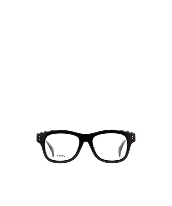 Kenzo Square Logo Eyeglasses - Black