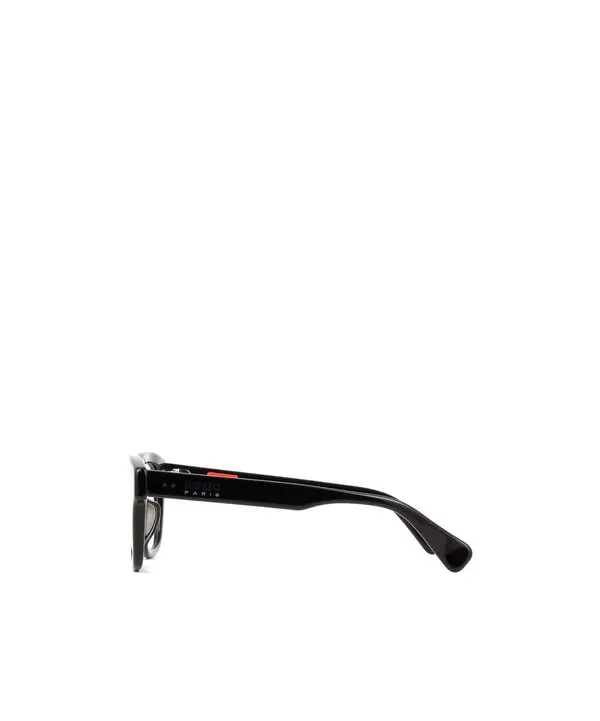Kenzo Square Logo Eyeglasses - Black