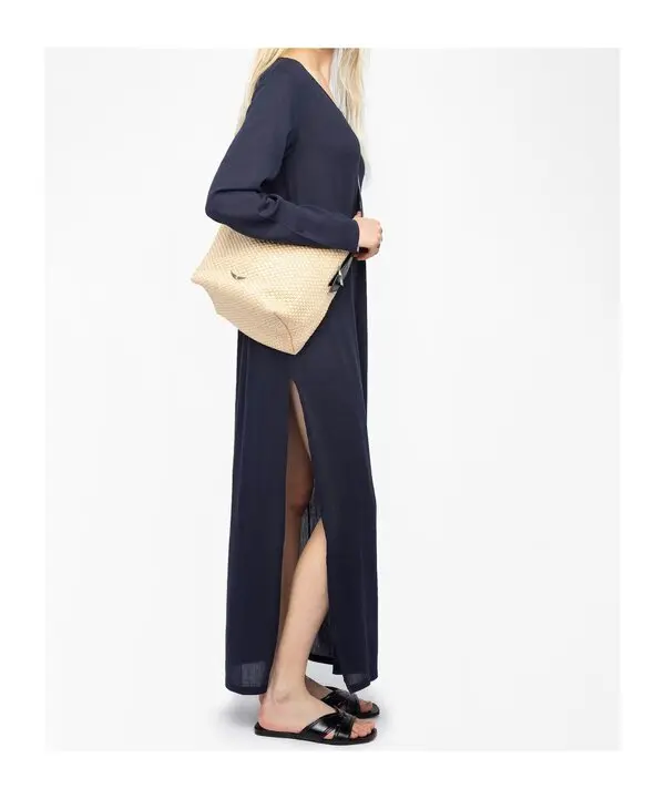 Zadig&Voltaire V-neck Maxi Dress With Slits