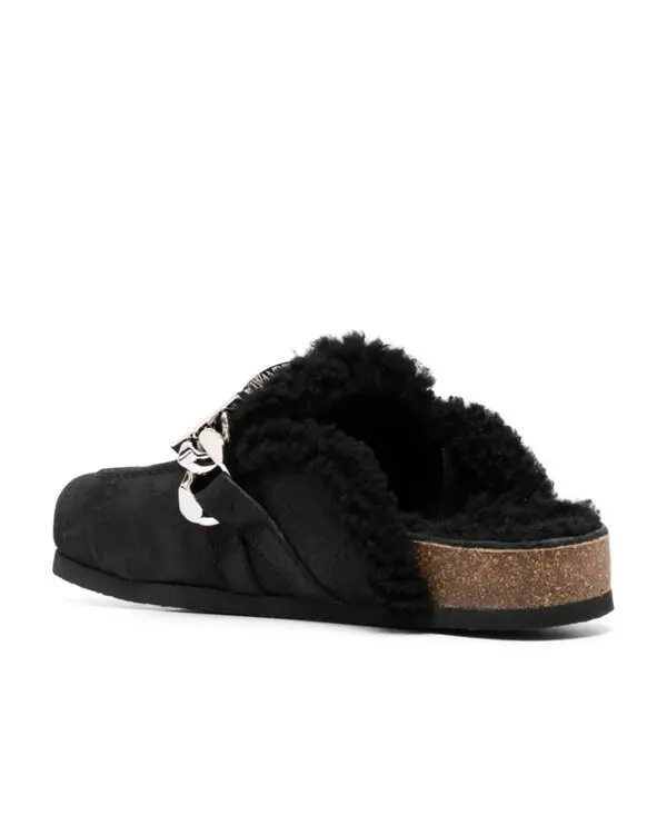 J.W.ANDERSON Open-heeled Mules With Chain Detailing