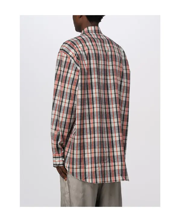 Vetements Plaid Long-sleeved Shirt