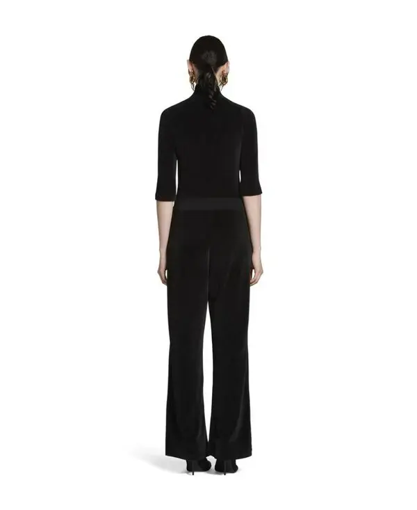 Balenciaga Fitted Top With Scarf Collar