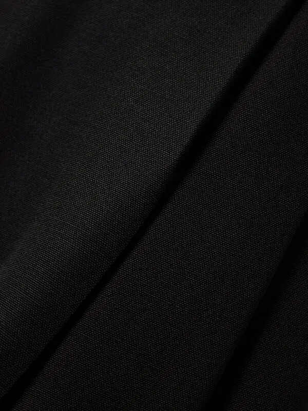 Jacquemus Pleated Wide-leg Trousers - Black