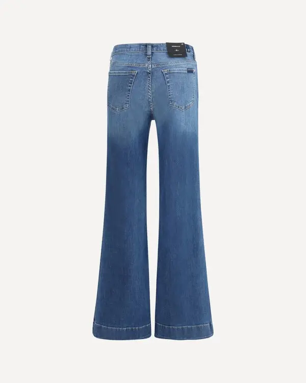 7 For All Mankind Dojo High-waisted Flared Jeans