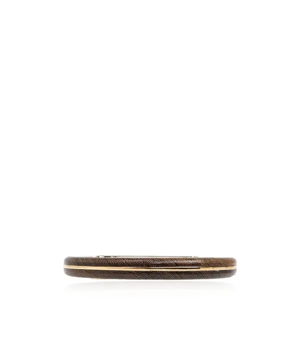 Jacquemus Geometric Bangle Bracelet - Golden