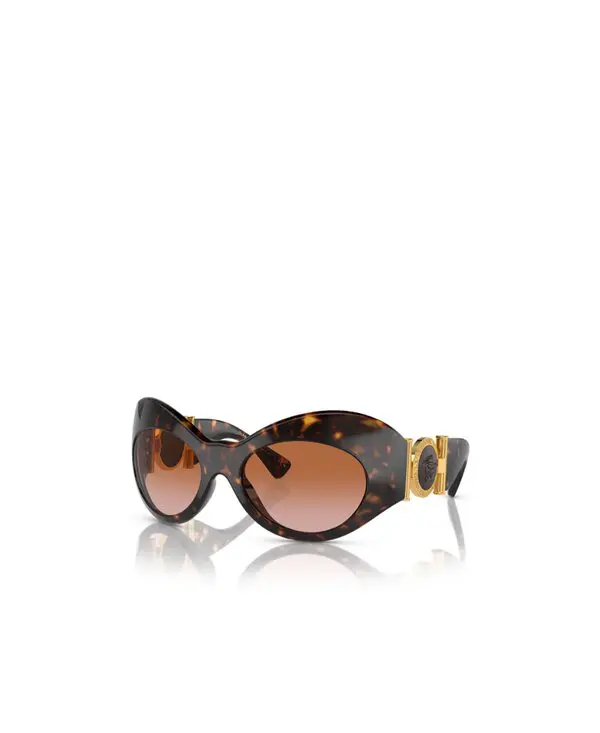 Versace Irregular Frame Sunglasses