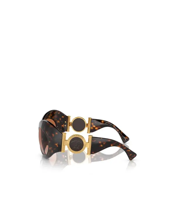 Versace Irregular Frame Sunglasses