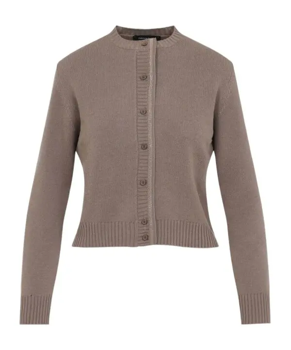 Fabiana Filippi Ribbed Button-front Cardigan